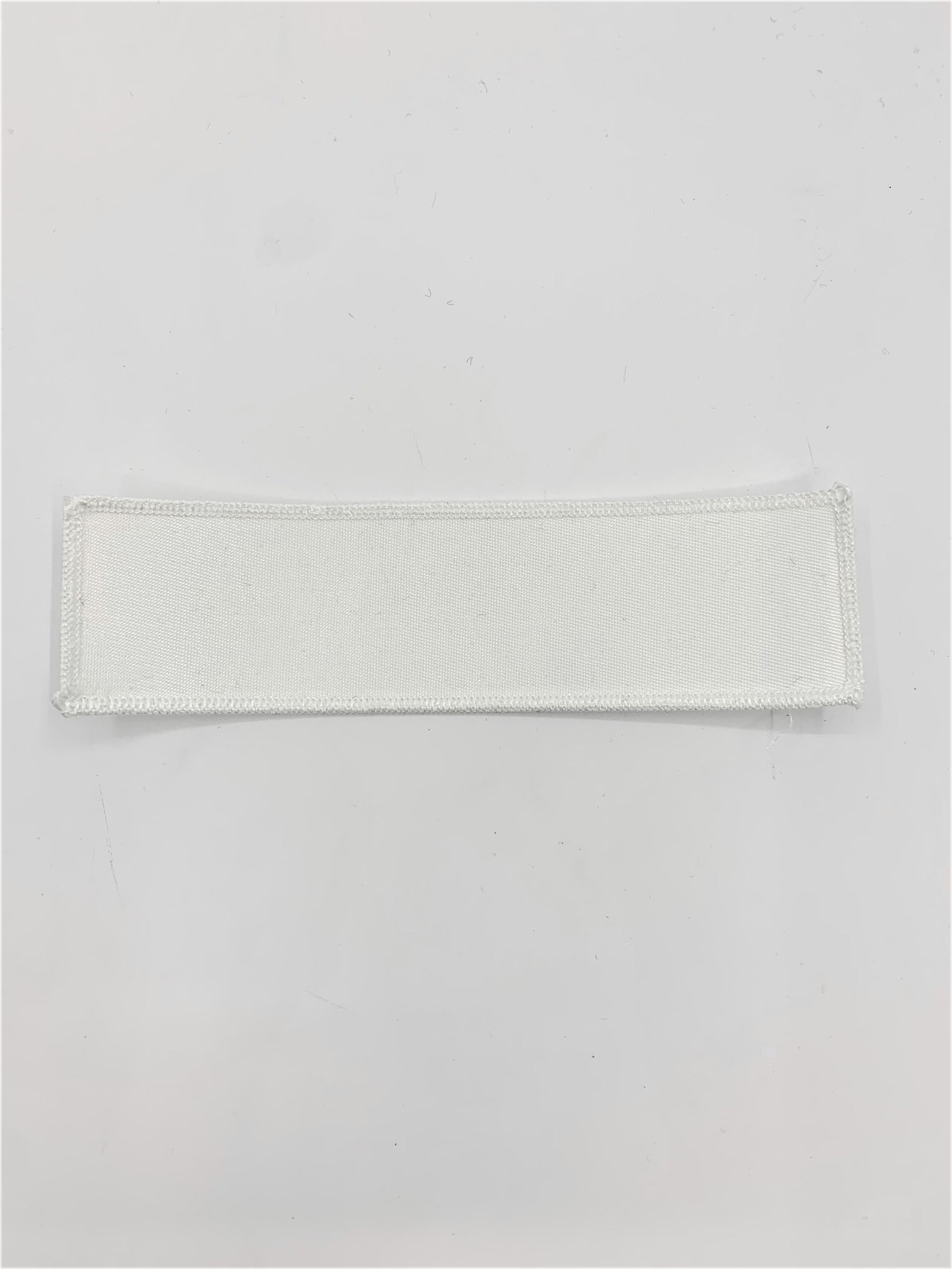 Blank Rectangle Patches 5.5x1.5 White | Etsy