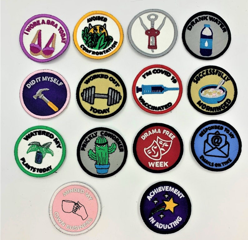 Adult Merit Badges 2.5 FREE SHIPPING | Etsy