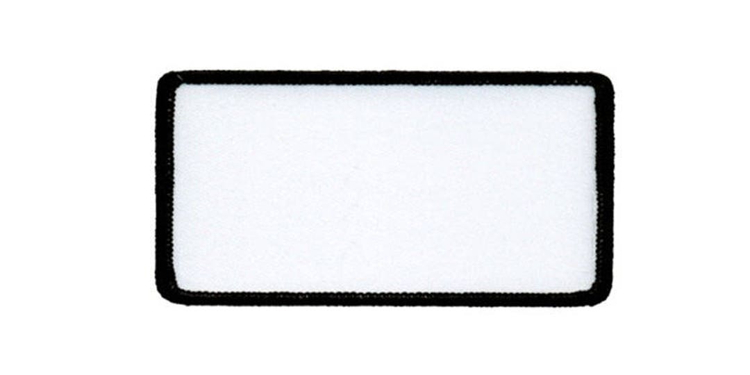 2" X 4" Blank Sew on Rectangle Patch - Etsy
