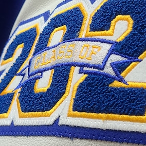 Letterman Jacket Year Chenille Patch 2 Digit - Etsy