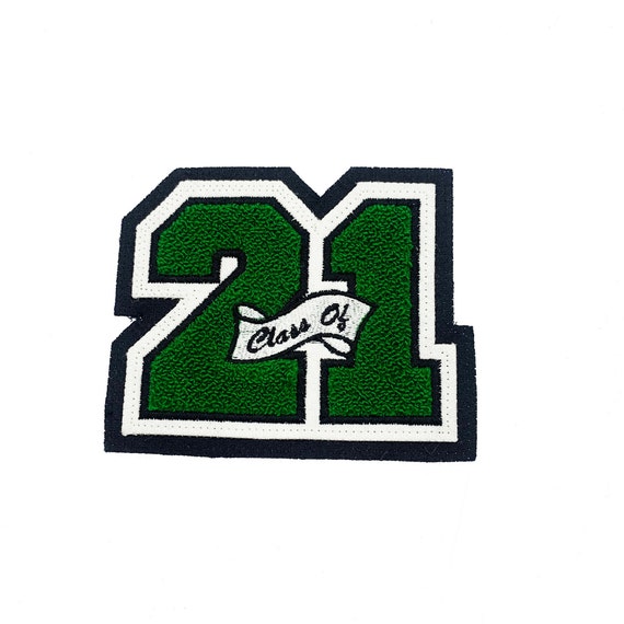 Letterman Jacket Year Chenille Patch 2 Digit FREE SHIPPING - Etsy