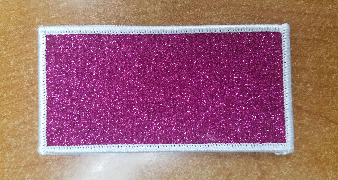 2" X 4" Blank Sew on Rectangle Patch - Etsy