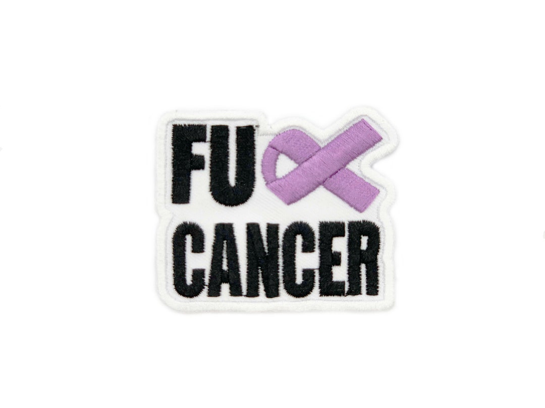 F**k Cancer Patch- Cancer Awareness Patch - Etsy
