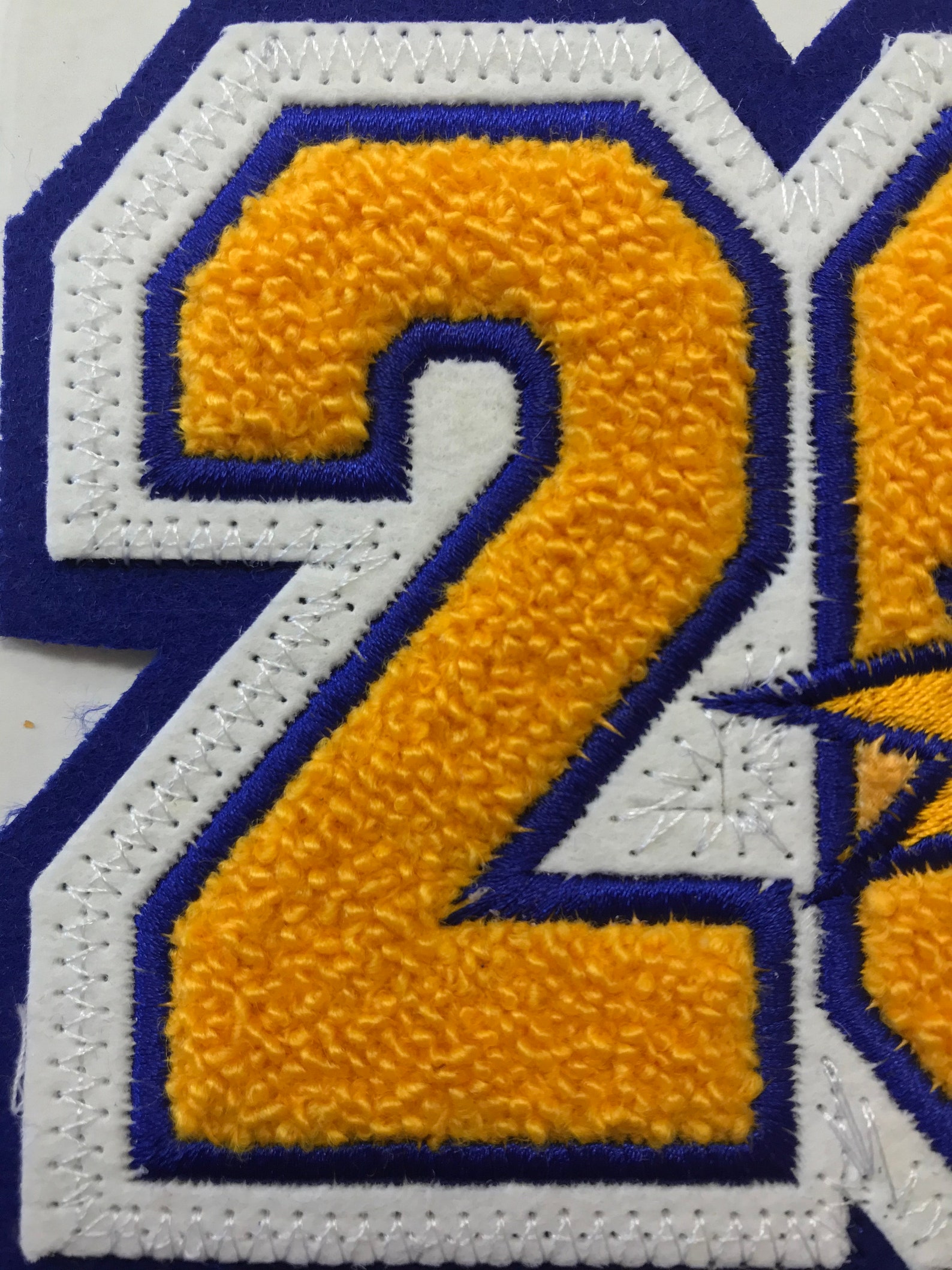 Letterman Jacket Year Chenille Patch BS Script - Etsy