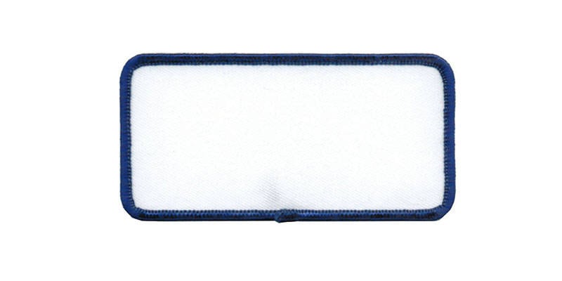2" X 4" Blank Sew on Rectangle Patch - Etsy
