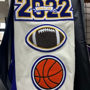 Letterman Jacket Year Chenille Patch 2 Digit - Etsy