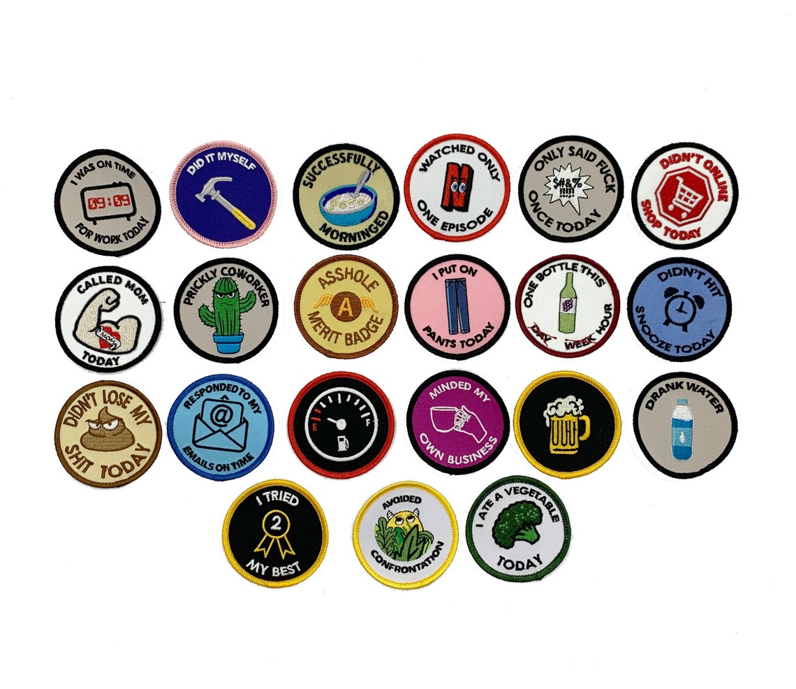 Adult Merit Badges - Etsy