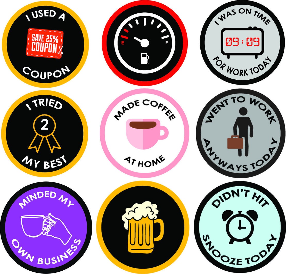 Adult Merit Badges 2.5 FREE SHIPPING | Etsy