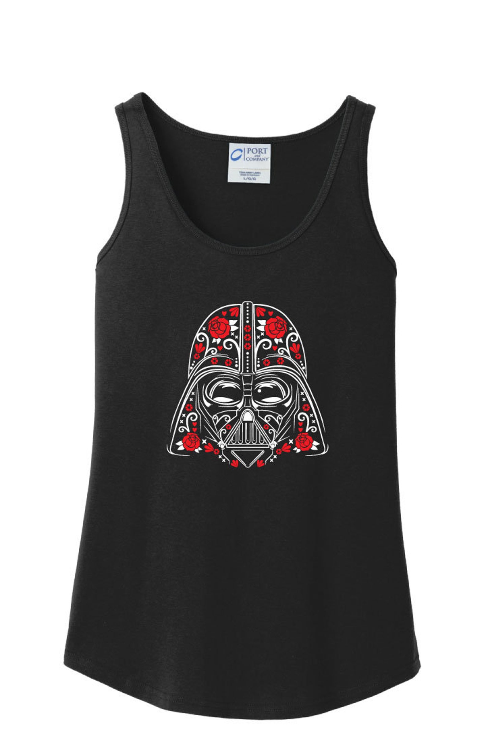 Darth Vader Tank Top, Dia De Los Muertos, Star Wars T-shirt, Men's ...