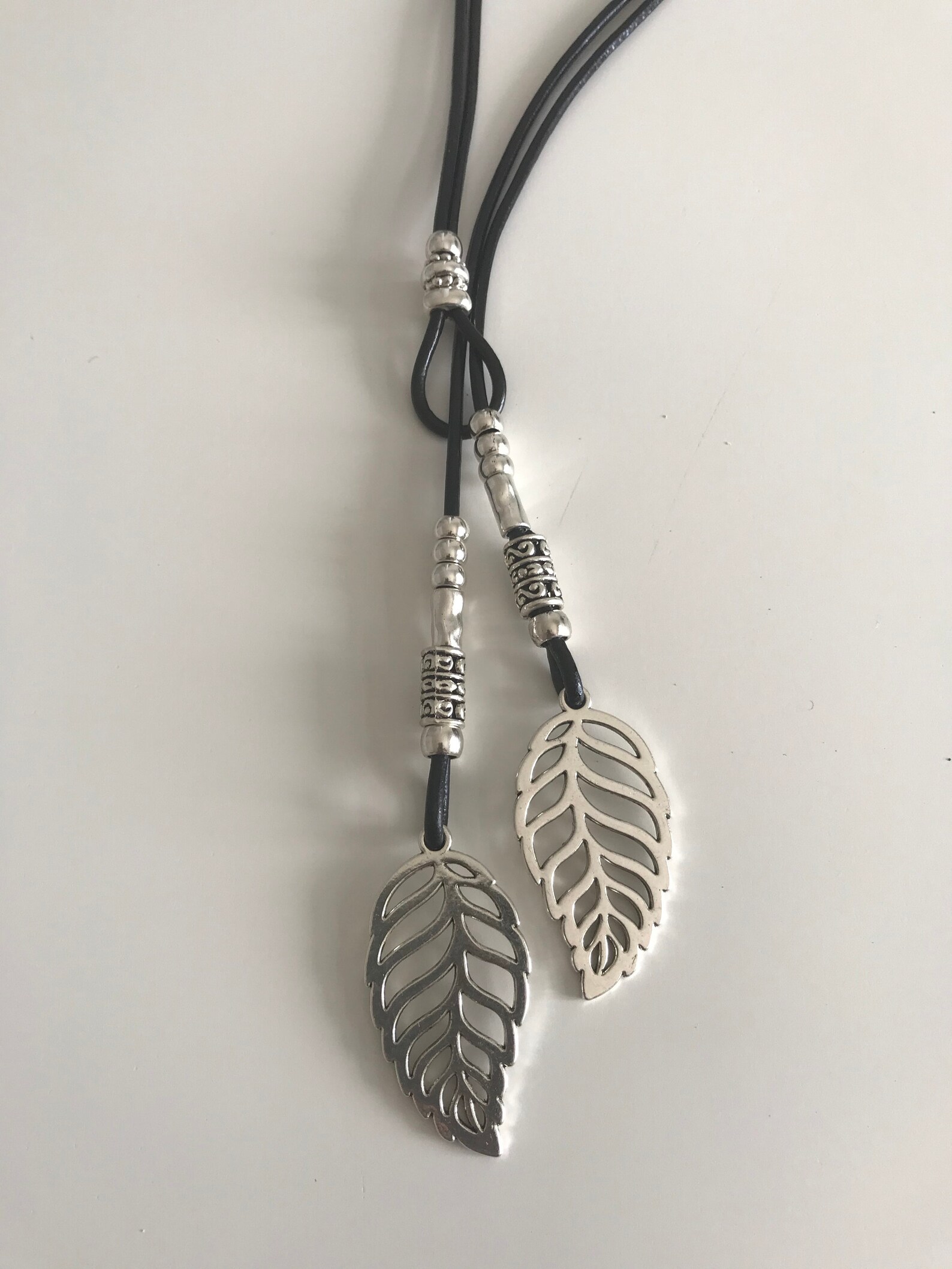 Boho Lariat Beaded Feather Lasso Choker Loop Christmas - Etsy