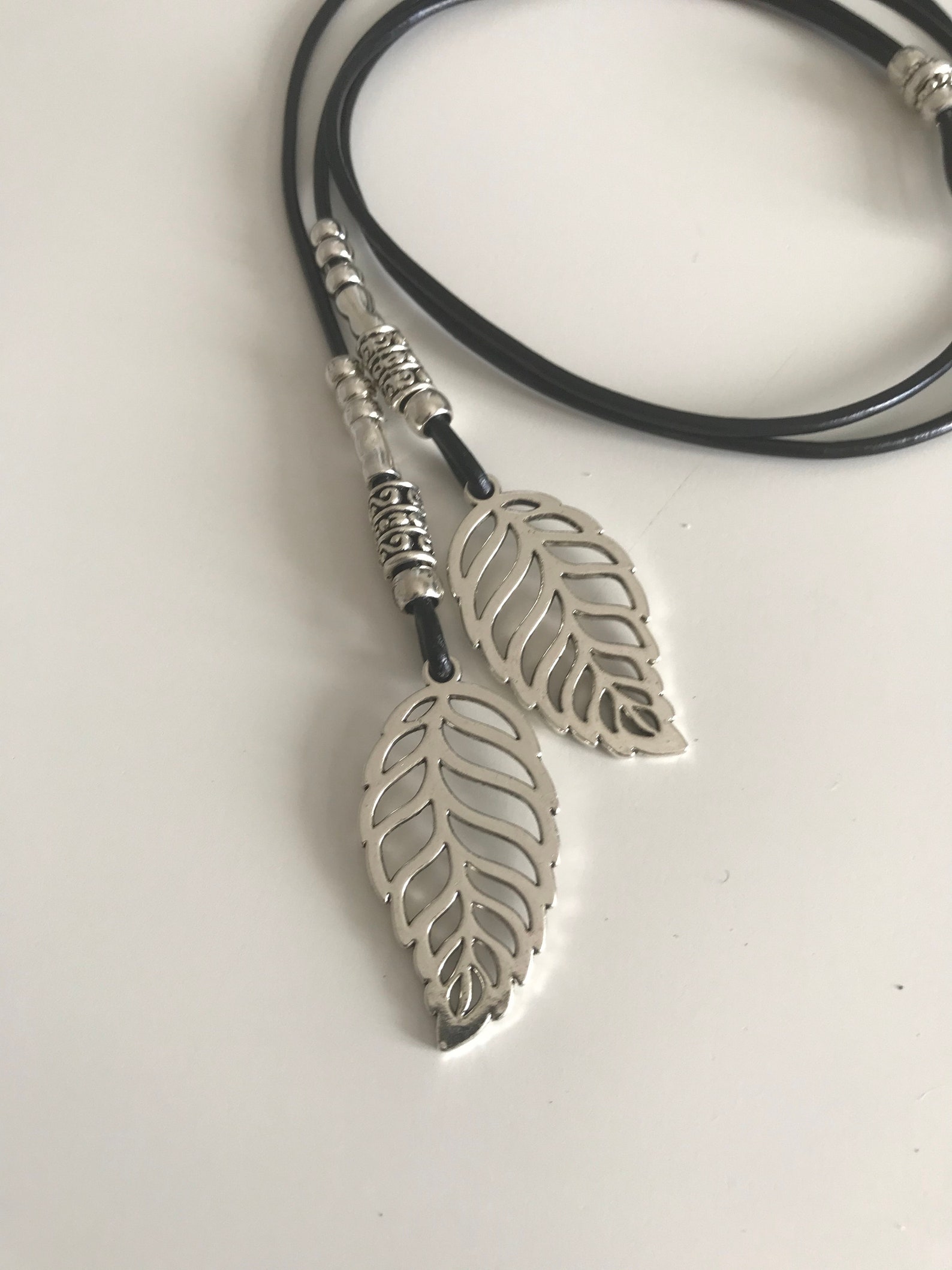 Boho Lariat Beaded Feather Lasso Choker Loop Christmas - Etsy