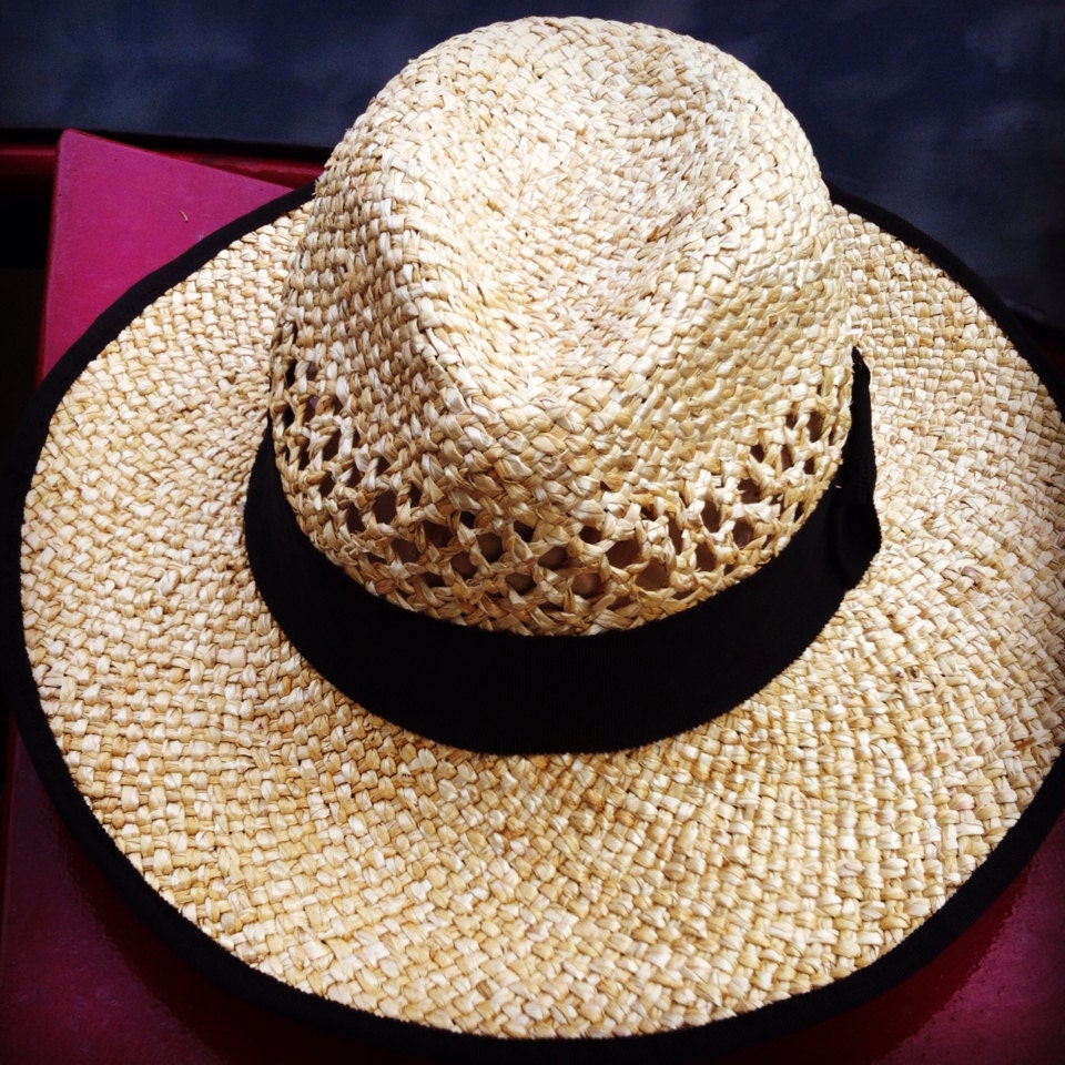Straw Trilby - Made to Measure - Etsy