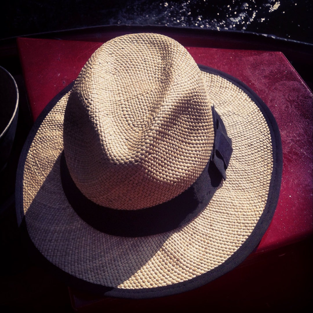 Straw Trilby - Made to Measure - Etsy
