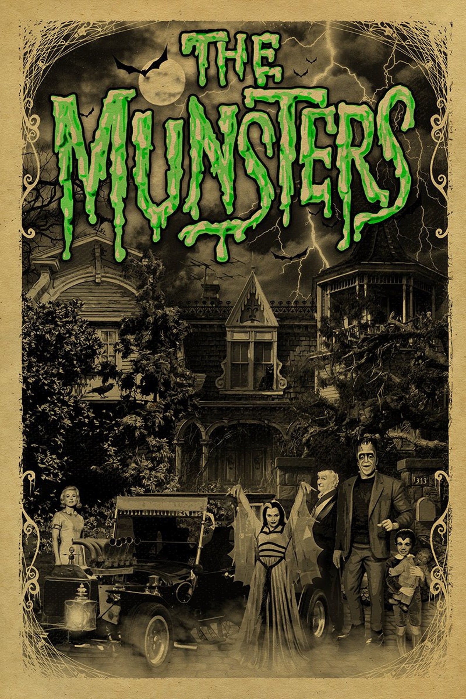 Munsters Poster - Etsy