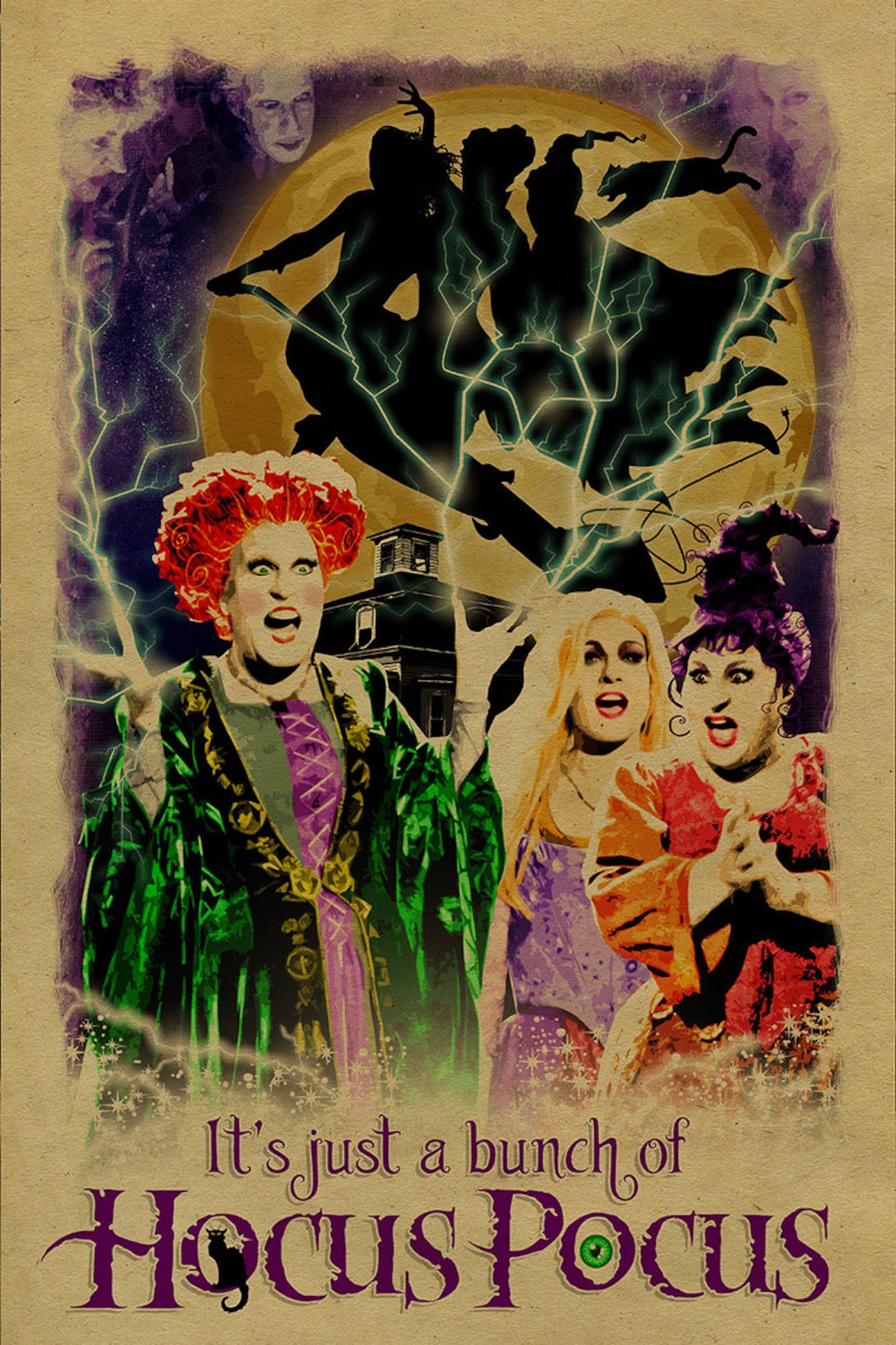 Hocus Pocus Poster. Bette Midler. Sarah Jessica Parker. Kathy Najimy ...