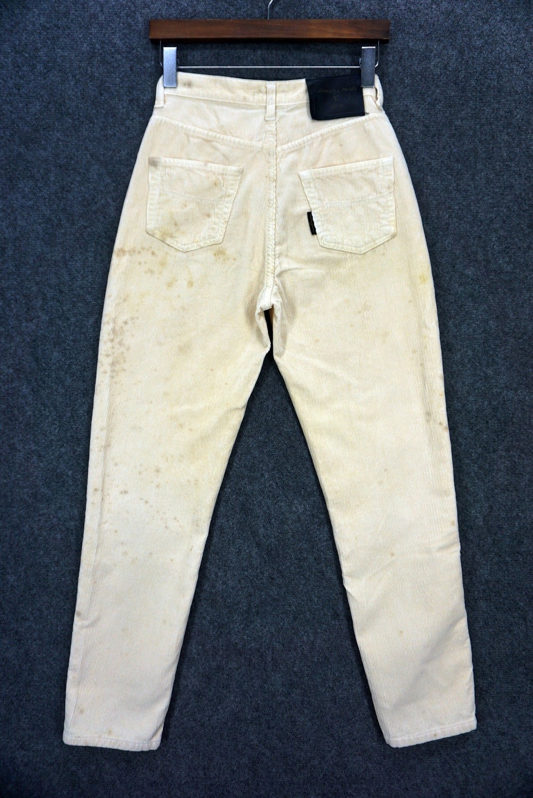 Valentino Garavani Vintage High Rise High Waisted Slim Ankle Tapered ...