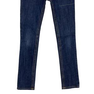 Blue Moon Low Rise Skinny Jeans, Floral Embroidery, Size 27 - Etsy