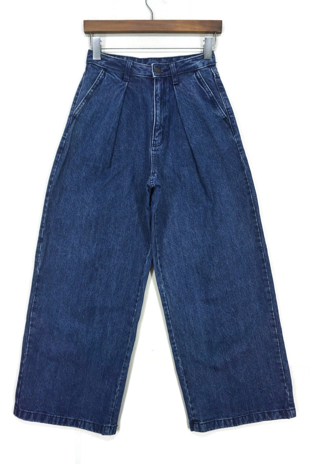 GU Jeans Size S W26xl28 GU Wide Leg Denim Carpenter Jeans Japanese ...