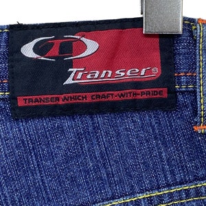 Transer Jeans Size 29 W29xl30.5 Transer Loose Patchwork Denim Jeans ...