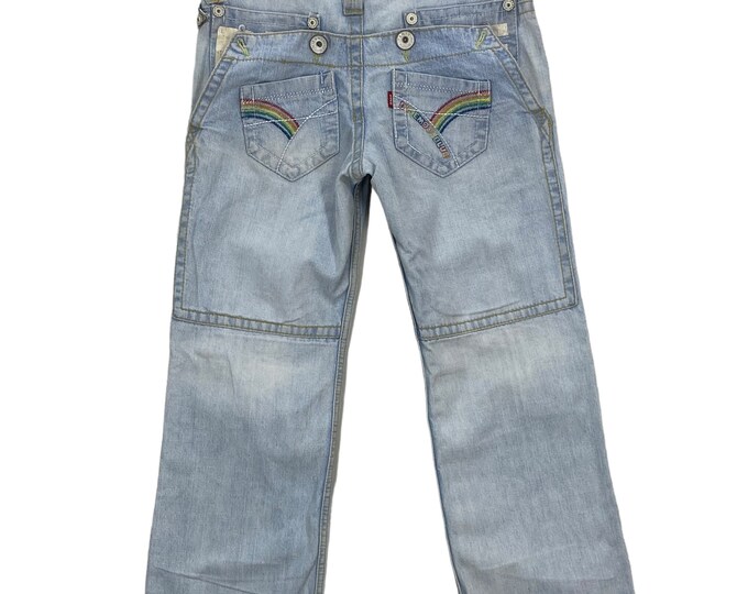 Blue Moon Blue Jeans Size 28 W28xl29 Blue Moon Blue Japan Denim Jeans ...
