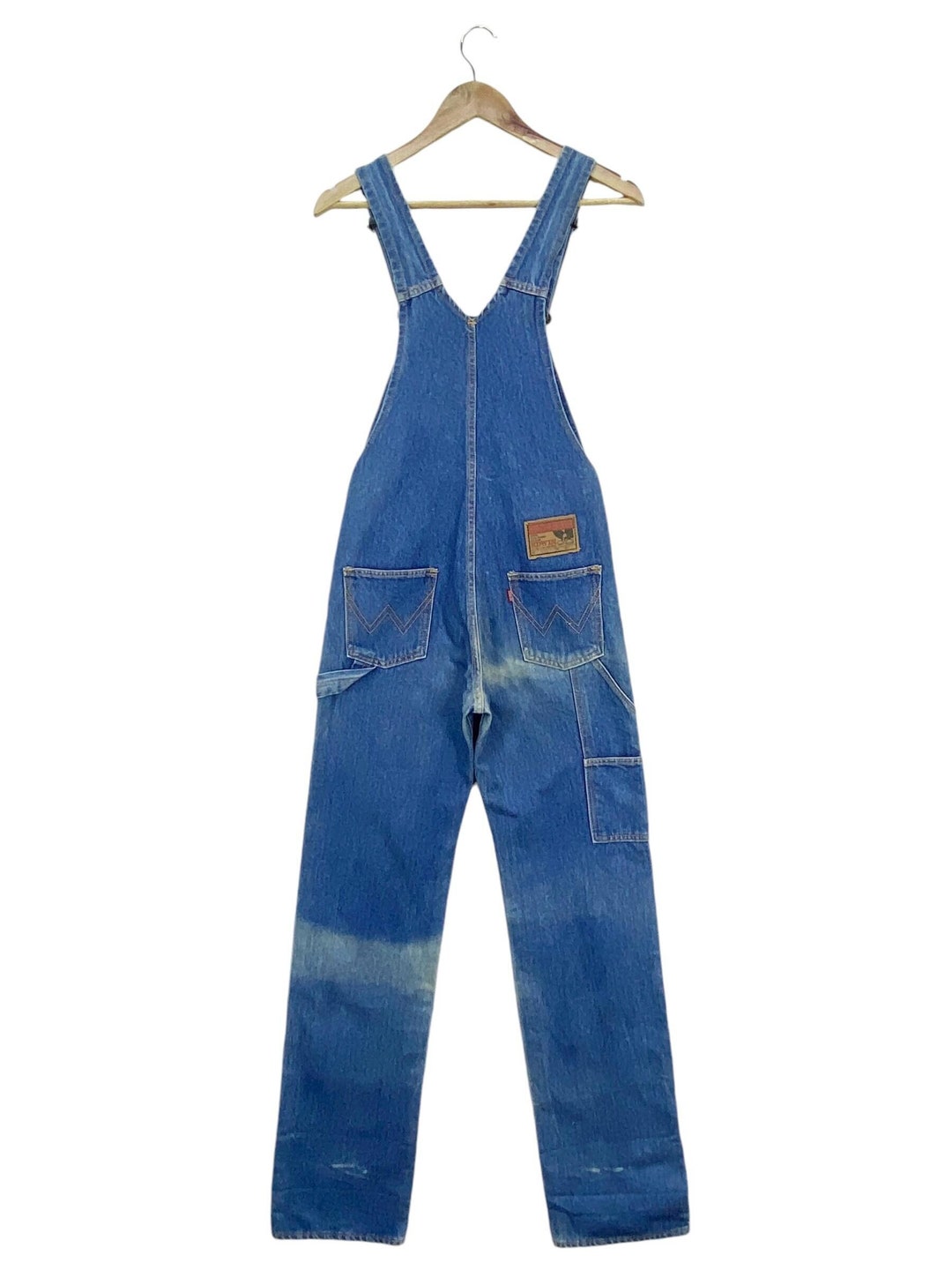 Vintage Edwin Carpenter Overalls - Denim Bib Overalls W28xl33 - Etsy