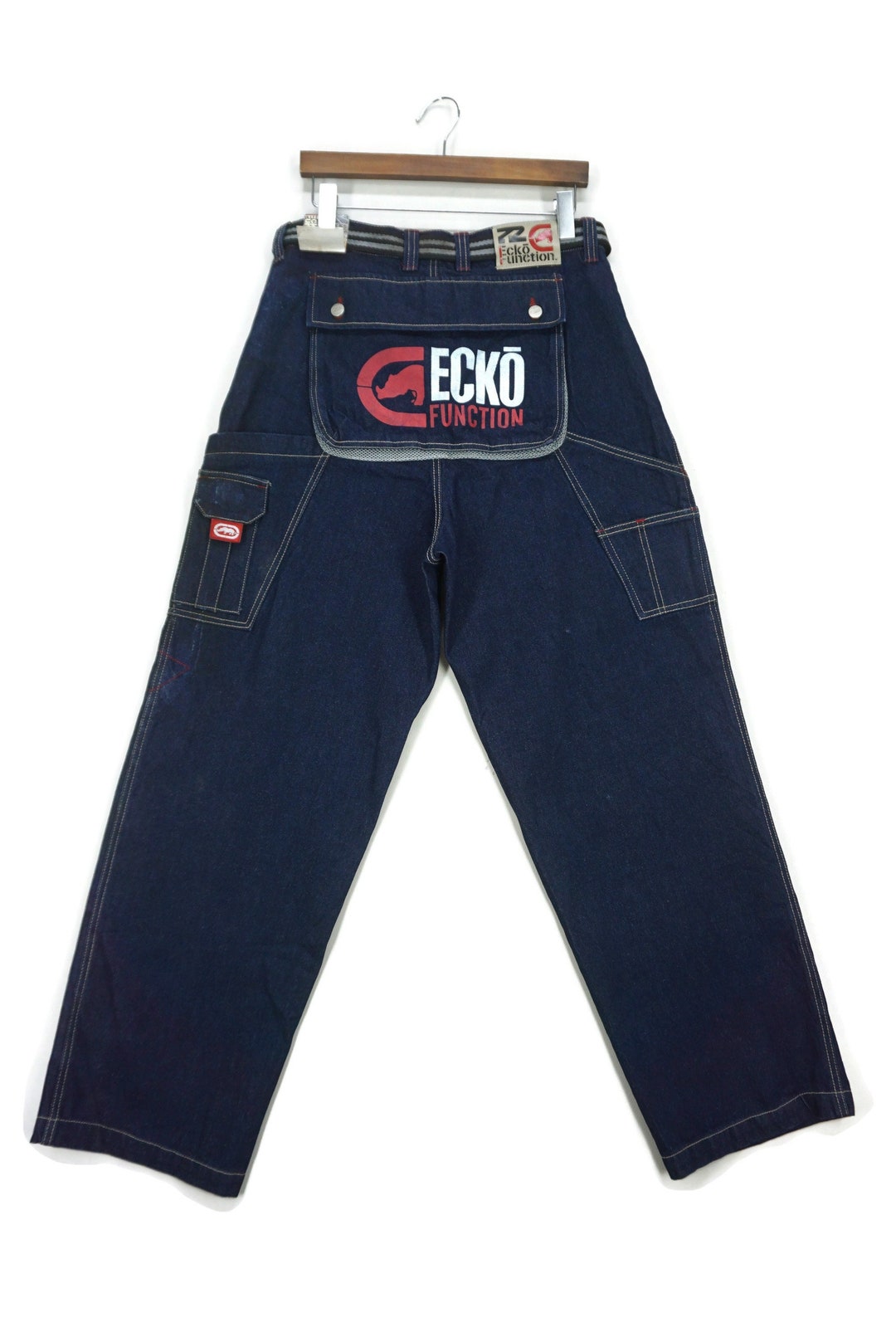 ECKO Jeans Size XL W34xl32.5 Ecko Function Baggy Denim Jeans - Etsy