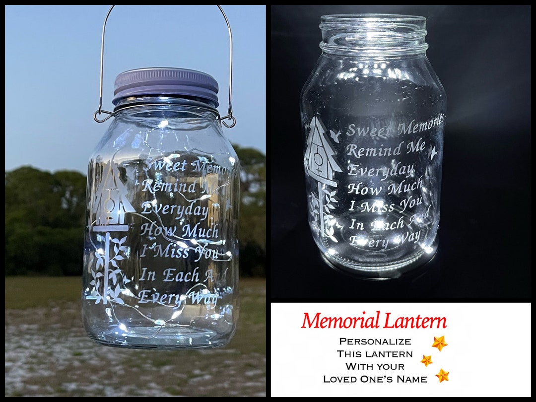 Grave Decoration, Loss of Bird Watcher, Personlized Cemetery Decoration ...