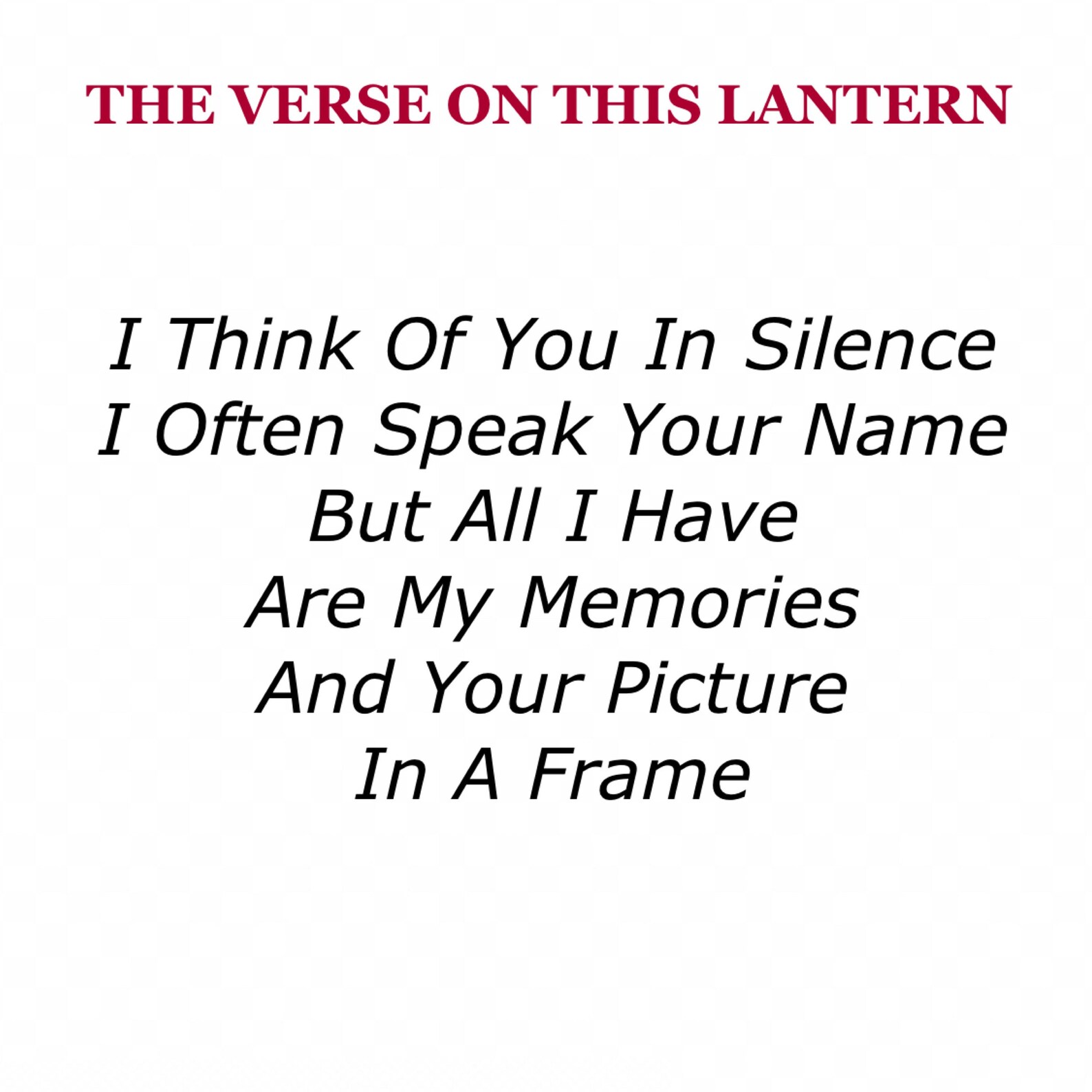 GRAVE DECORATION FOR Loss of Son With Verse Cemetery | Etsy