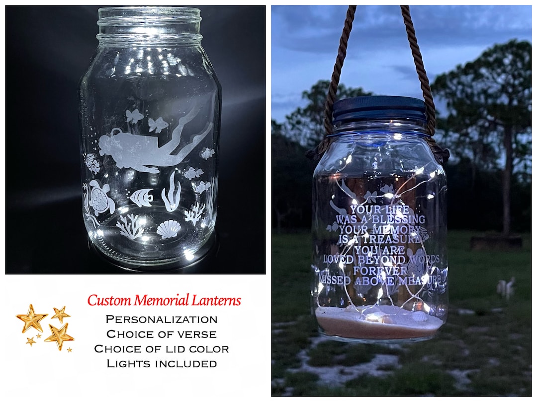 Custom Grave Decoration for Loss of Scuba Diver With Name, Personalized ...