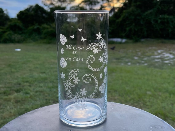 Lizard Candle Holder Gecko Gift Flower Vase Etched Glass | Etsy