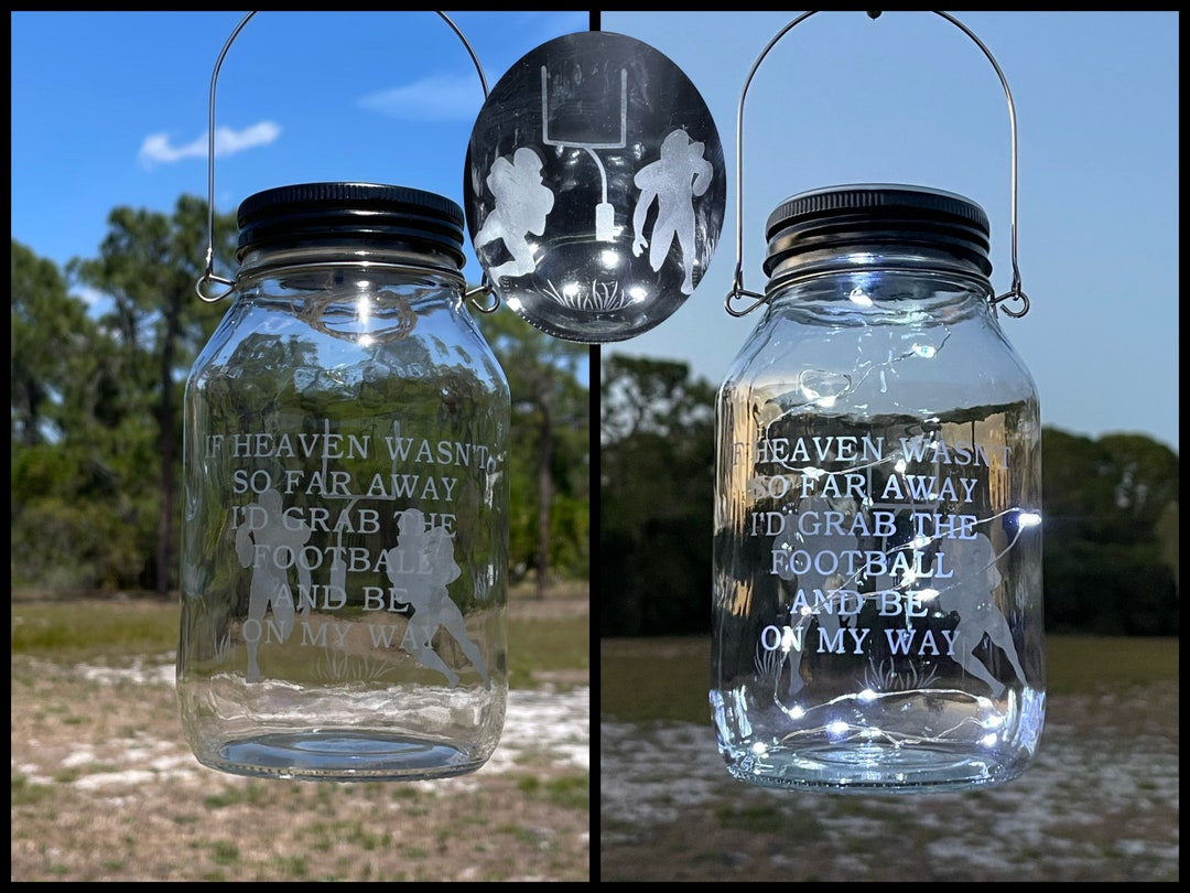 GRAVE DECORATION, Loss of Football Player, Sport Memorial, Memory of ...