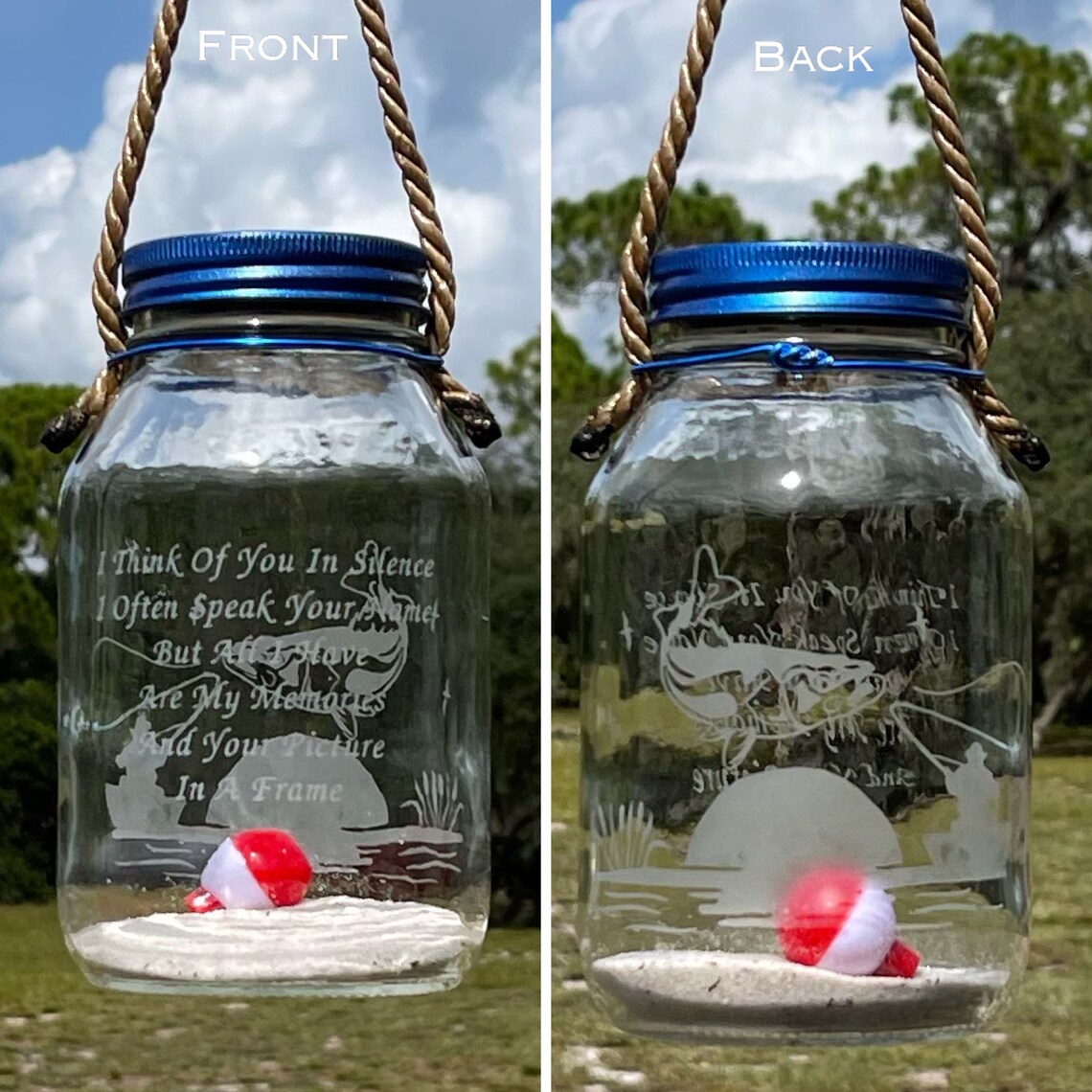 CEMETERY DECORATION Father, Solar Light, Grave Lantern, Loss of ...