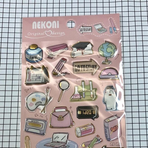 Epoxy Sticker - Etsy