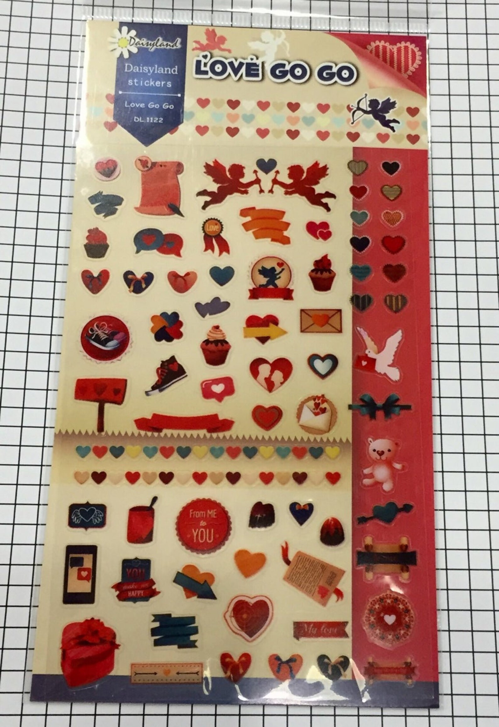 Love Sticker Love Theme Stickers Heart Stickers Kawaii - Etsy