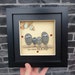 Bespoke Pebble Art Family of Four, Our Family ROCKS Quirky in Black ...