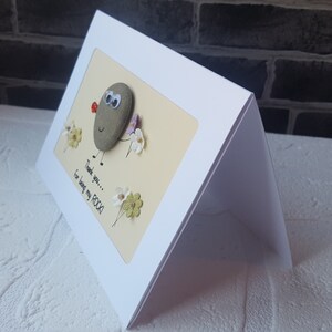 Beautiful 3D "thank You... for Being My Rock!" Card Made With Real 3D ...