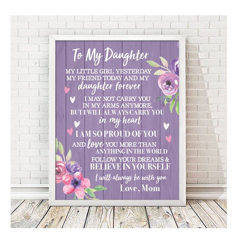 Letter to My Daughter - Etsy