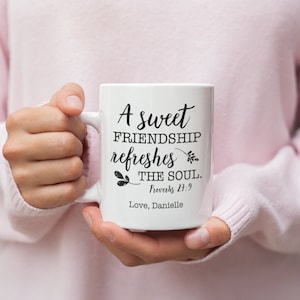 Sweet Friendship Mug Best Friend Gift Friend Mug Unique Friend Gift ...