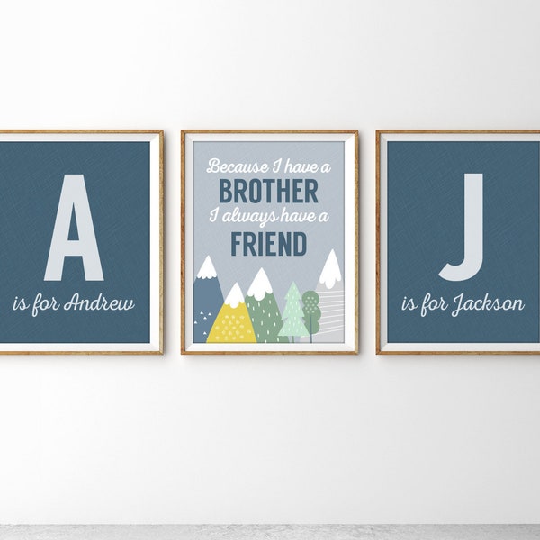 Brothers Sign - Etsy