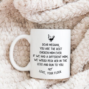 Chicken Mug, Chicken Gift, Chicken Lady Mug, Chicken Farmer Gift ...