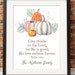 Personalized Fall Print | Halloween Decor | Rustic Fall Decor | Bible ...
