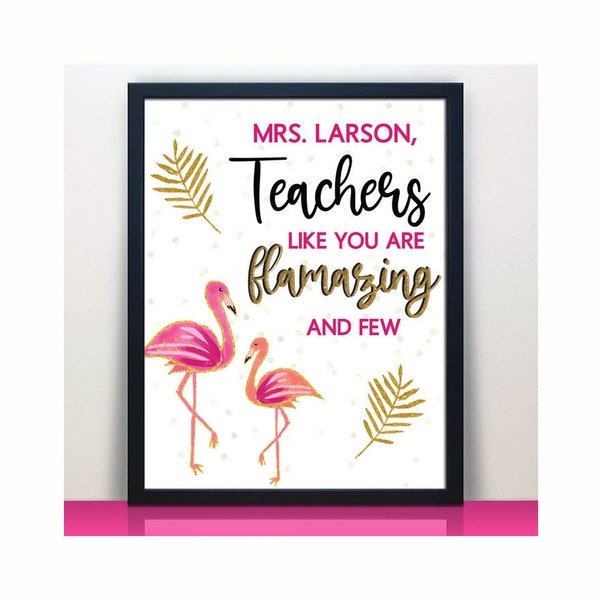 Flamingo Classroom - Etsy