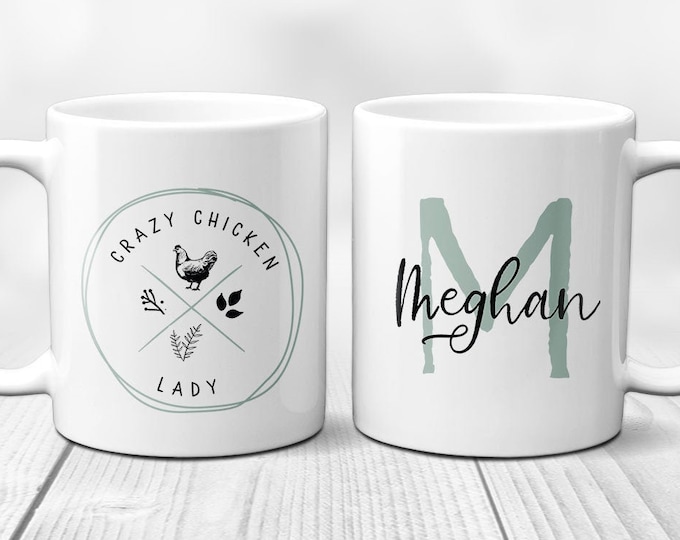 Chicken Mug Chicken Gift Chicken Lady Mug Chicken Farmer - Etsy