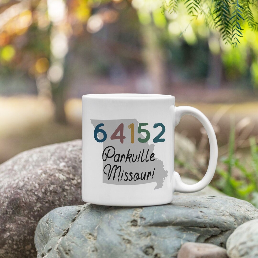 Custom State City Zip Code Mug | Personalized Location Mug ...