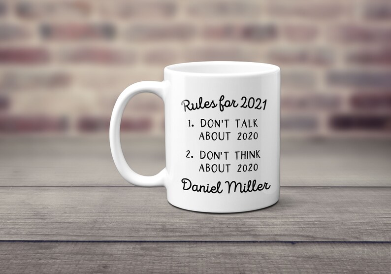 2021 Rules Mug New Year Mug Friend Gift Christmas Gift - Etsy