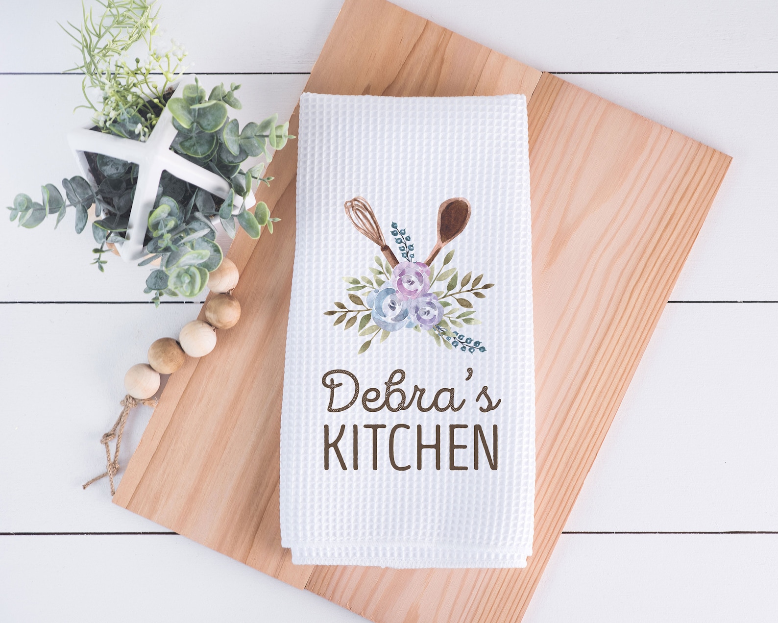 Custom Kitchen Towel Personalized Kitchen Towel - Etsy