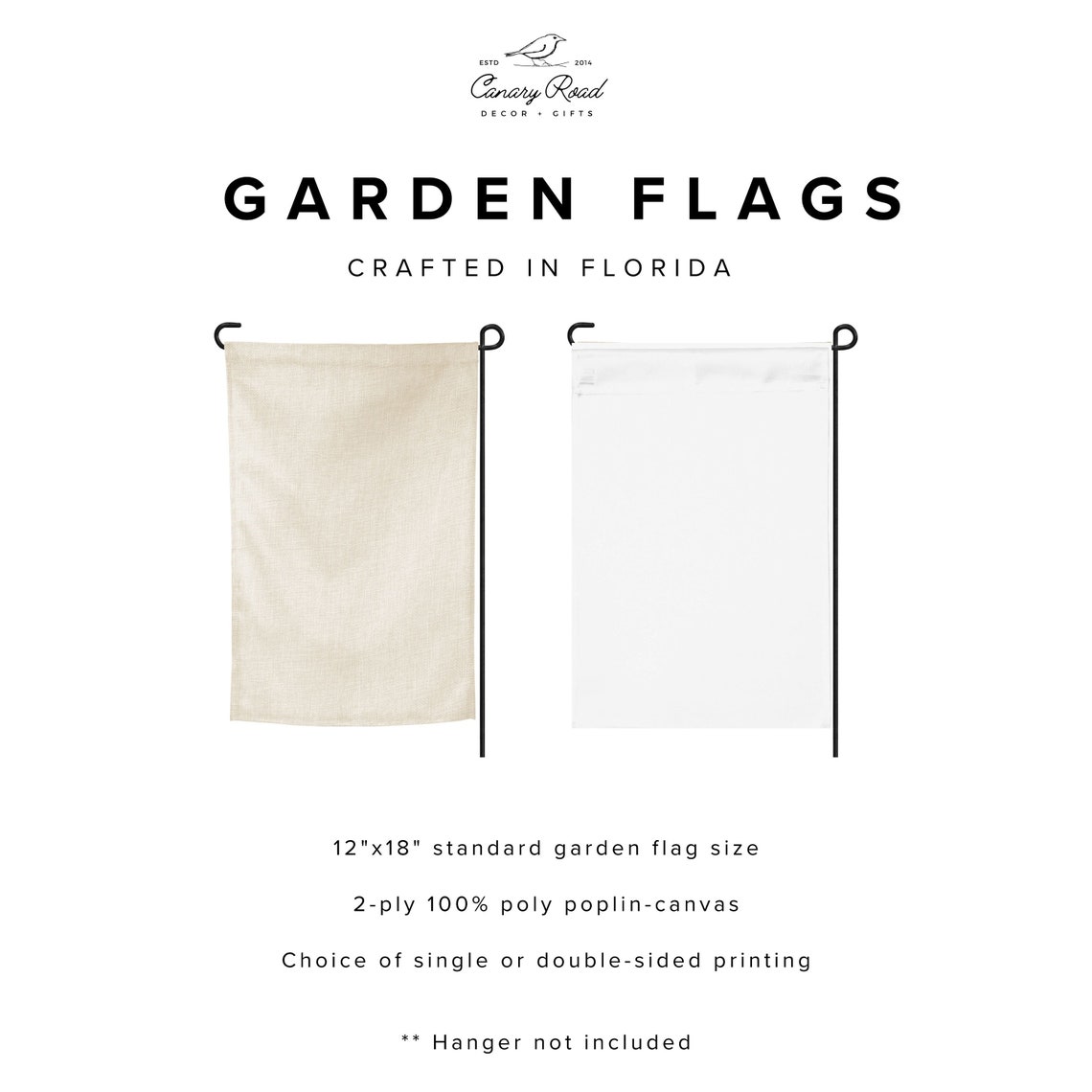 Trailer Trash Camping Garden Flag | RV Camping Decor | Yard Art ...