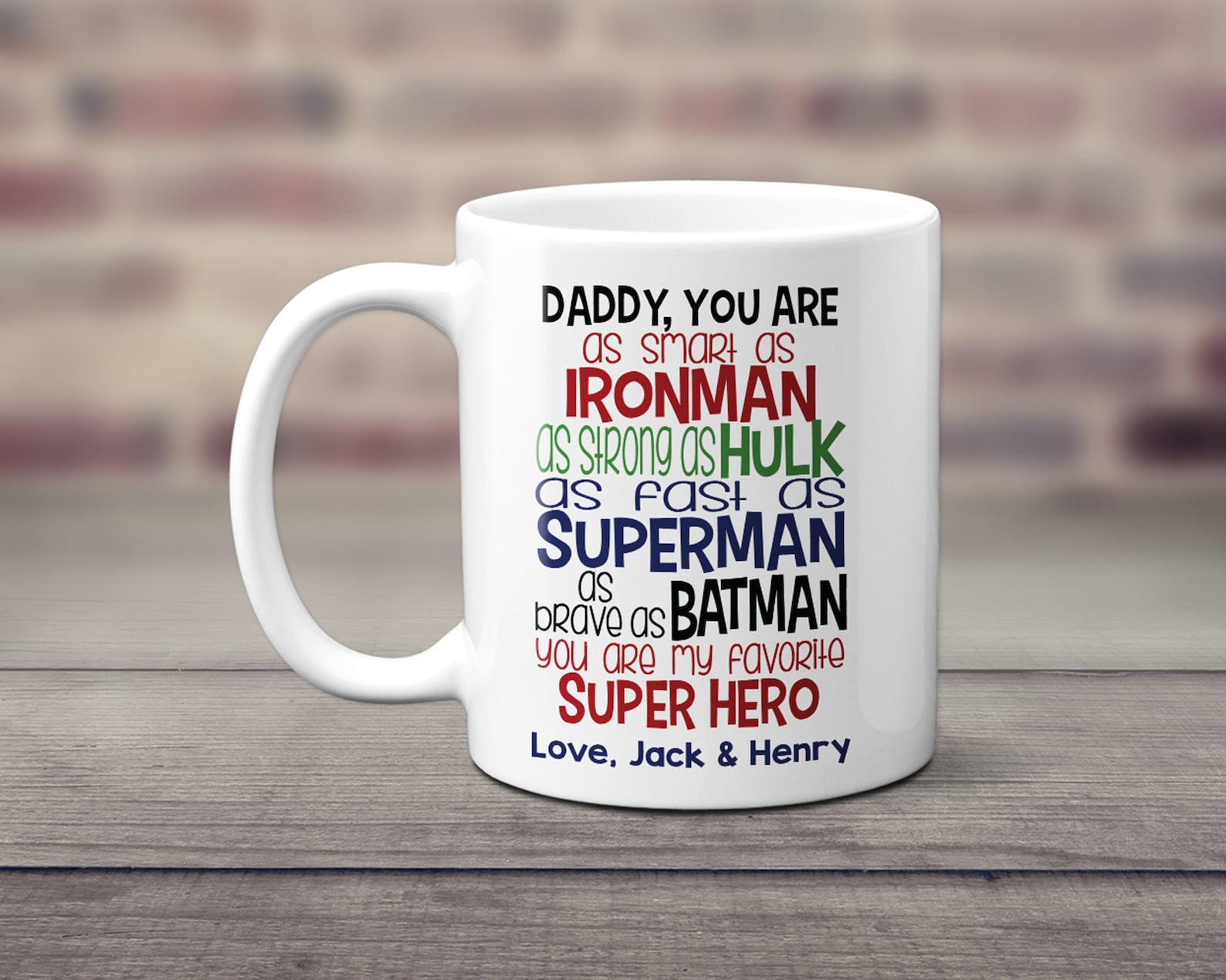 Personalized Dad Mug Dad Coffee Cup Father's Day Gift - Etsy