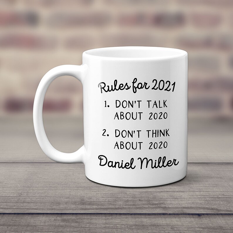 2021 Rules Mug New Year Mug Friend Gift Christmas Gift - Etsy