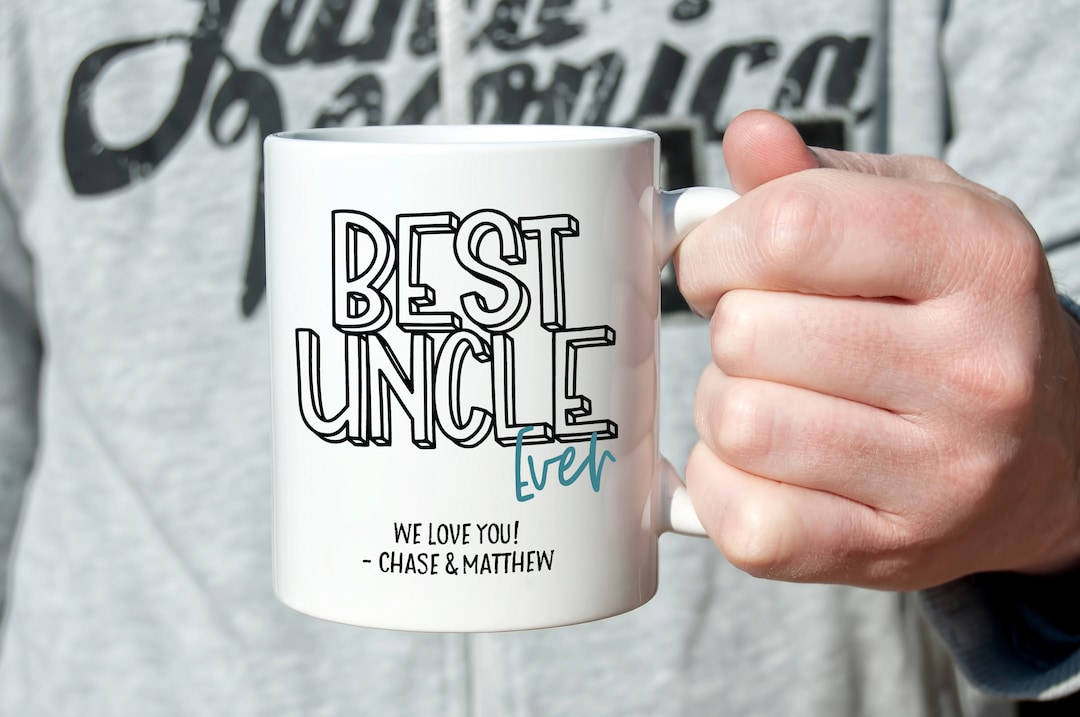 Personalized Uncle Mug Uncle Coffee Cup Uncle Gift Best Uncle Ever Gift ...